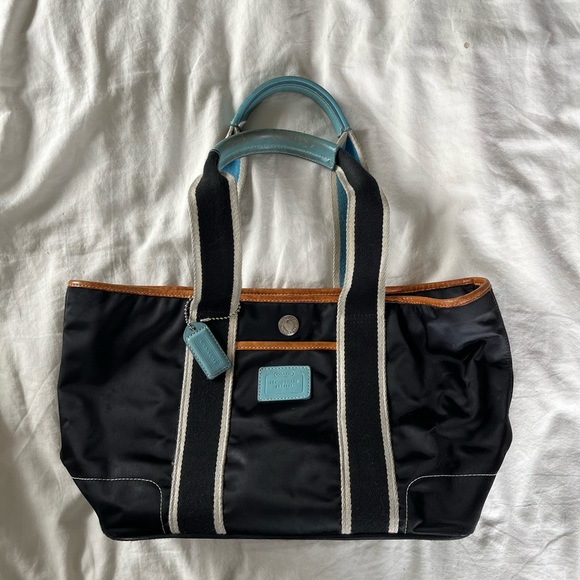 Coach | Bags | Coach Hampton Weekend Nylon Tote | Poshmark